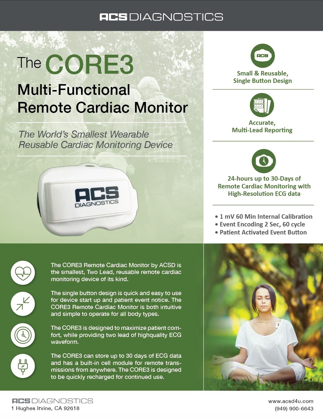 CORE 3 Monitor - ACS Diagnostics